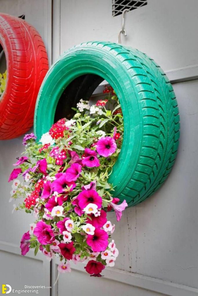 30 Creative Ways To Use Old Tires In Your Garden | Engineering Discoveries