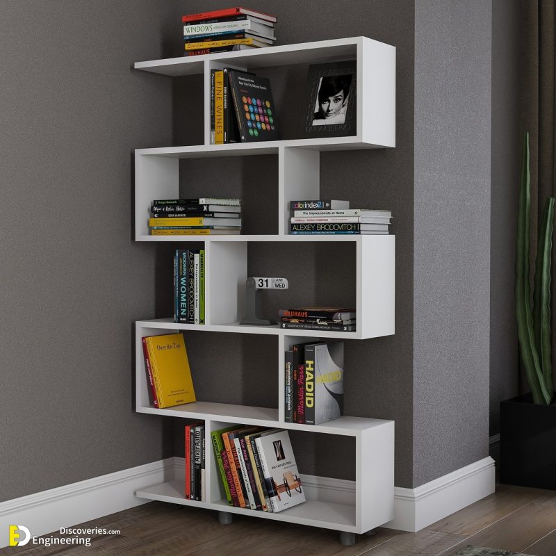 40 Creative Bookshelf Design Ideas For Your Inspiration | Engineering ...