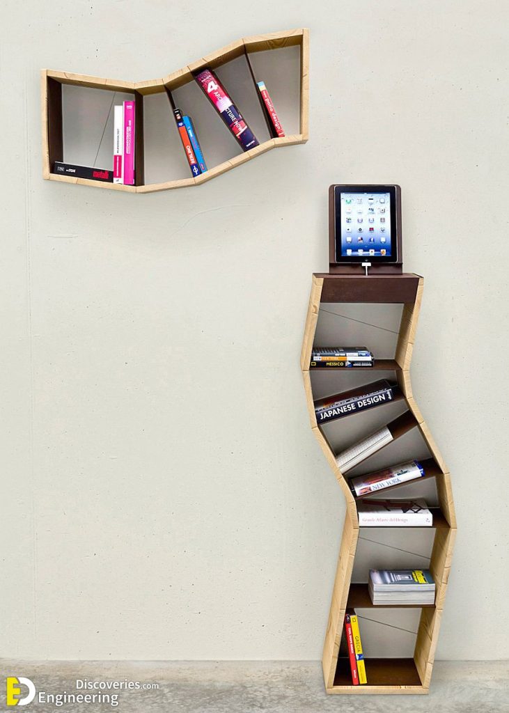 40 Creative Bookshelf Design Ideas For Your Inspiration | Engineering ...