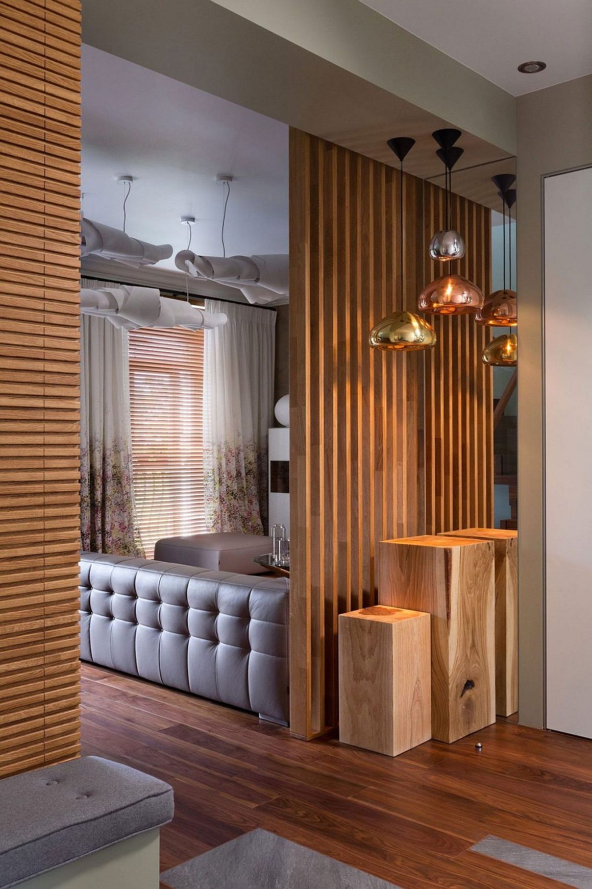 30 Awesome Wooden Partition Wall Design Ideas | Engineering Discoveries