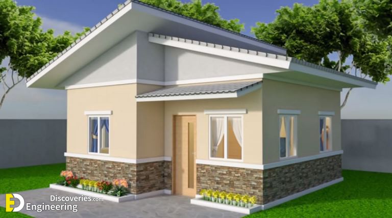 Simple And Minimalist One-Story House Design With 2-Bedroom ...