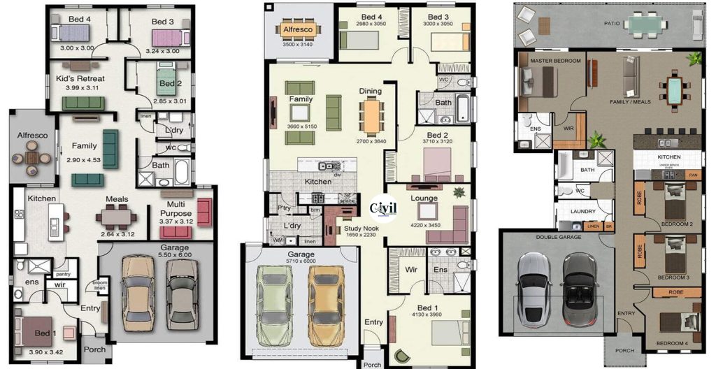 Top 35 Amazing House Plan Design Ideas | Engineering Discoveries