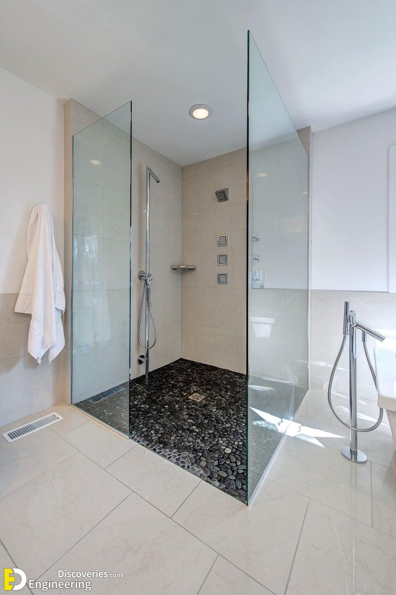 Modern Bathroom Shower Design Ideas | Engineering Discoveries