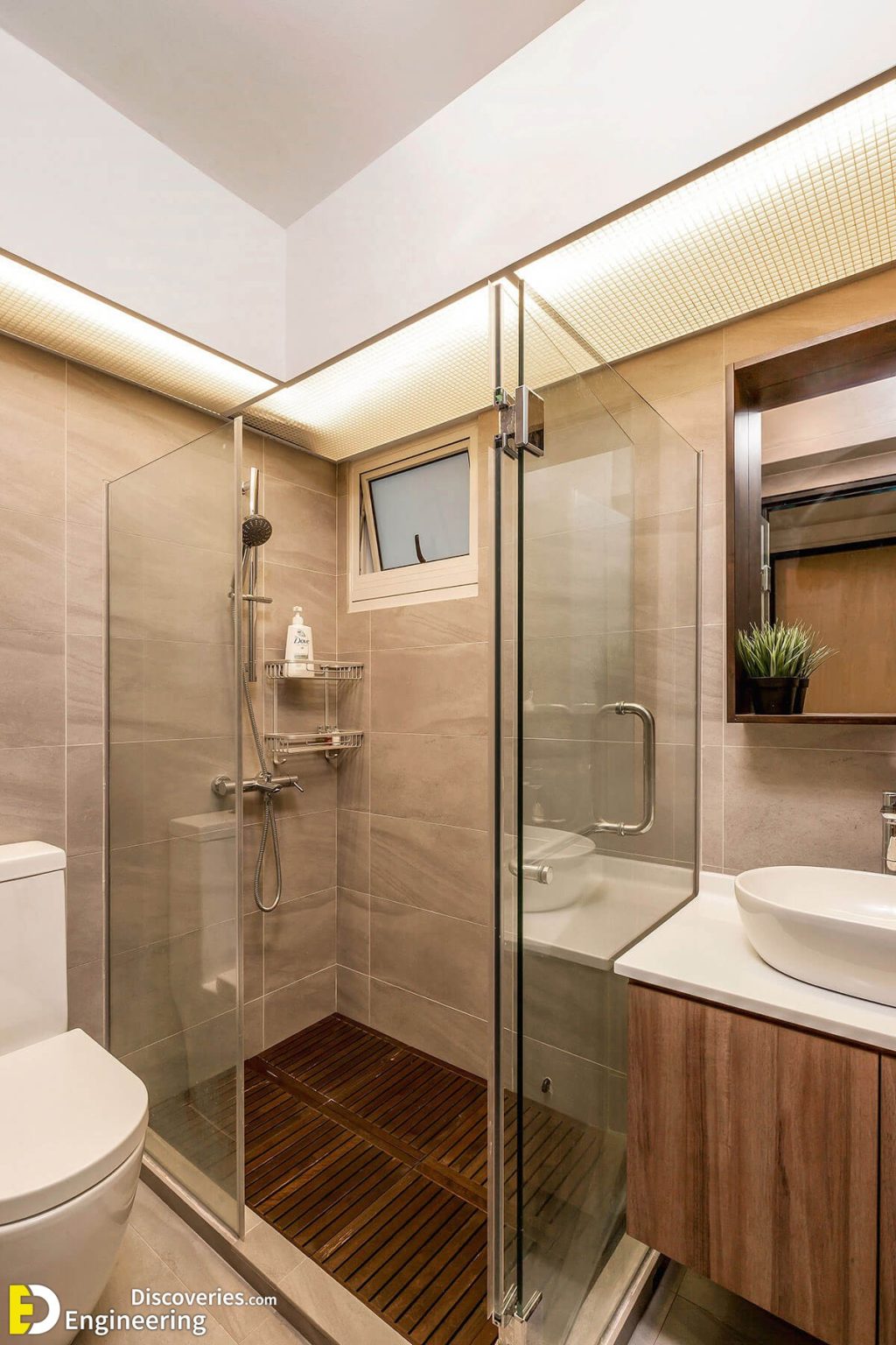 Modern Bathroom Shower Design Ideas | Engineering Discoveries