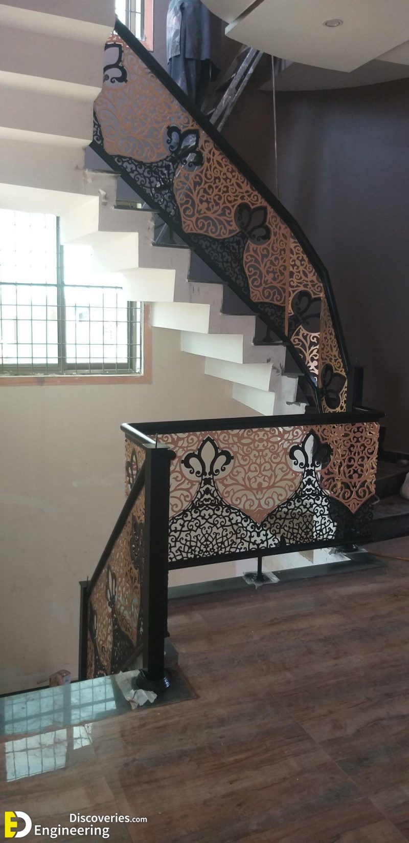 Top 45 Modern CNC Stair Railing Design Ideas | Engineering Discoveries