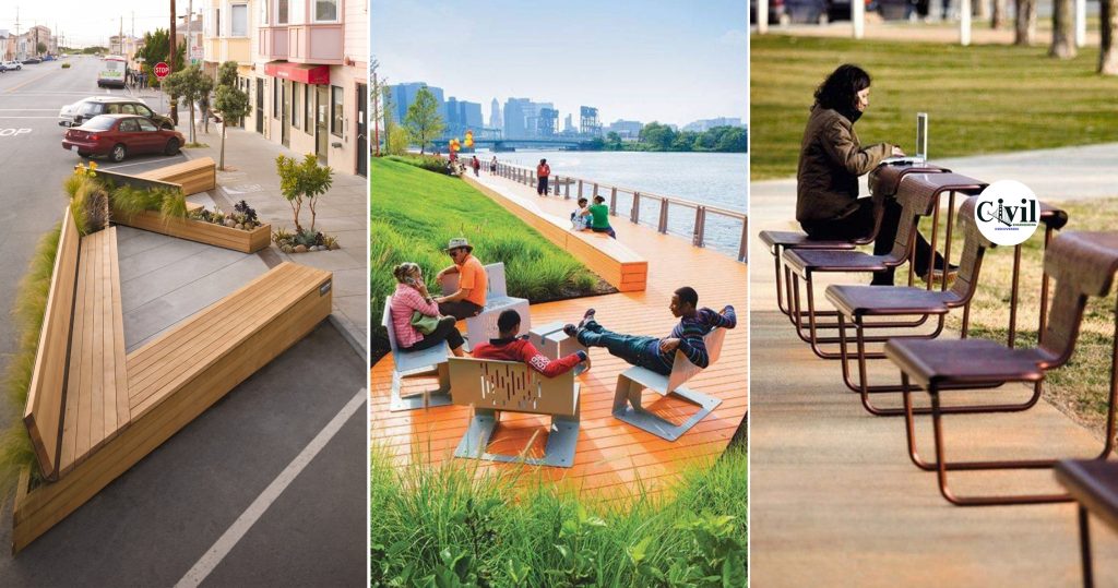30 Eye-Catching Public Bench And Seat Design Ideas | Engineering ...