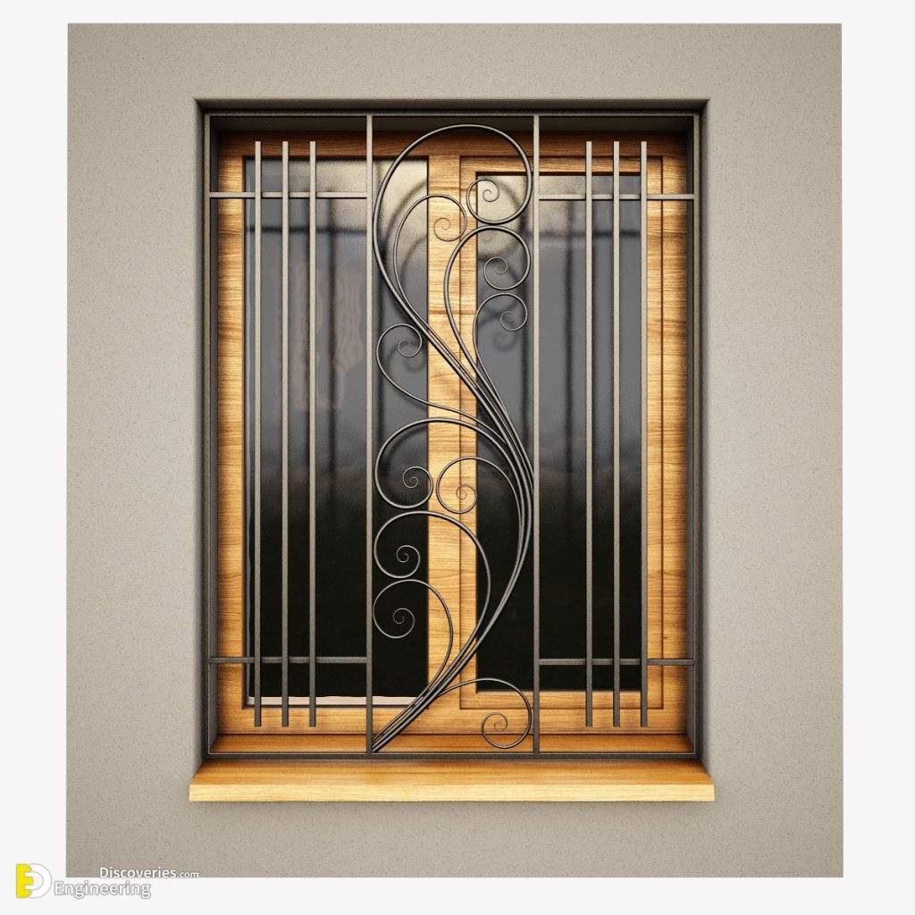 Different Types Window Grill Design Ideas | Engineering Discoveries