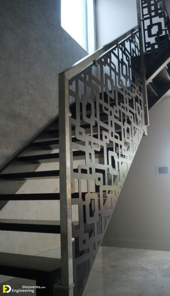 Top 45 Modern CNC Stair Railing Design Ideas | Engineering Discoveries