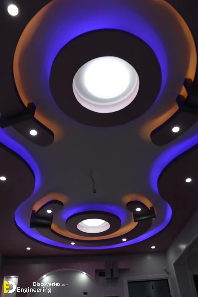 Gypsum Board Ceiling Design Simple | Shelly Lighting