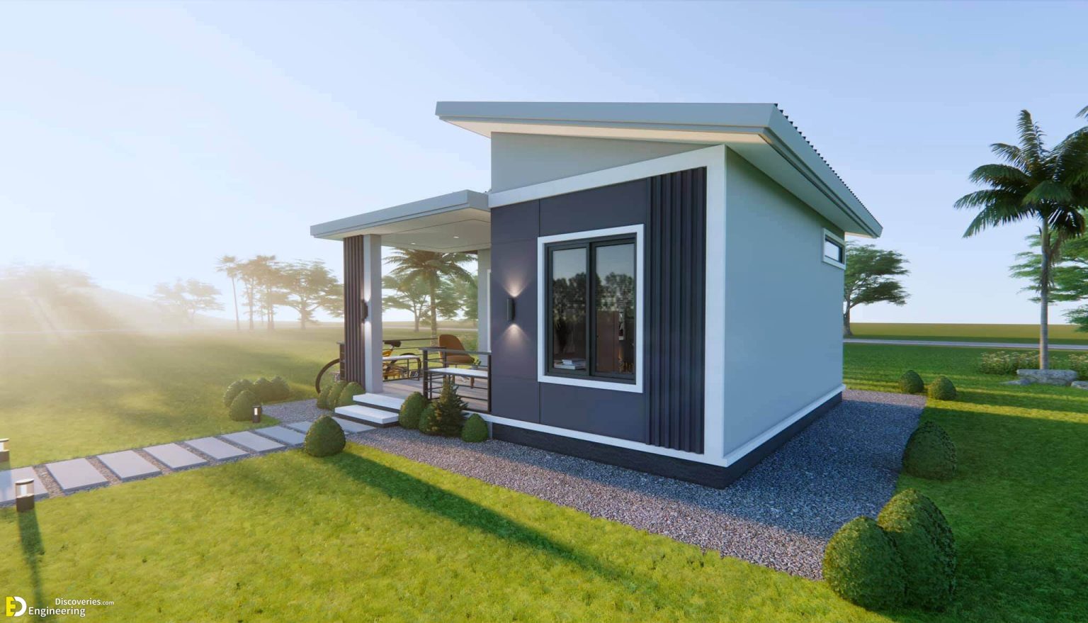 36 Sqm Small House Design 6m x 6.m | Engineering Discoveries