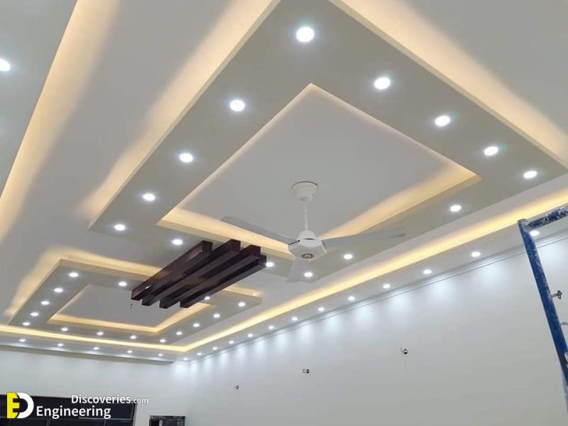 Lovely Gypsum Board False Ceiling Design Ideas - Engineering Discoveries