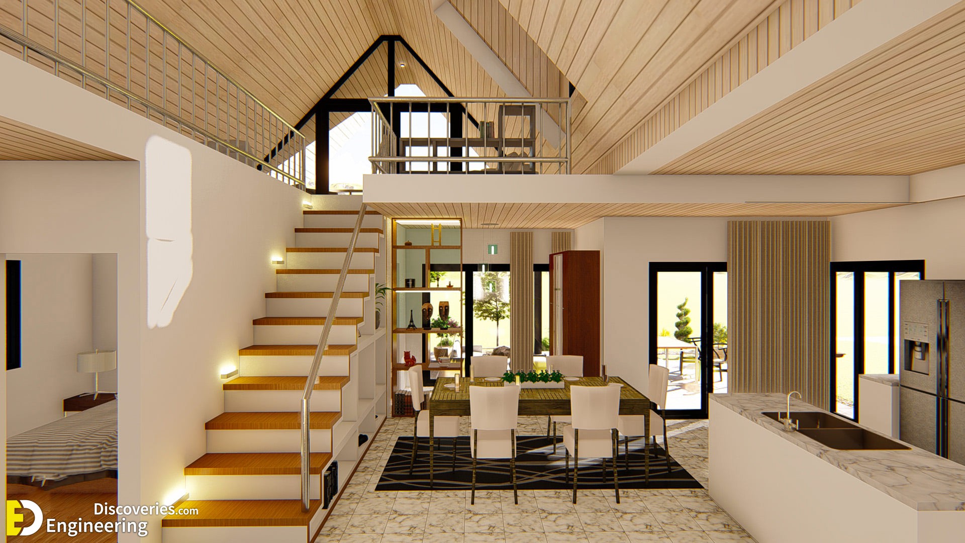 150 SQ.M. Beautiful House Design With 3-Beds | Engineering Discoveries
