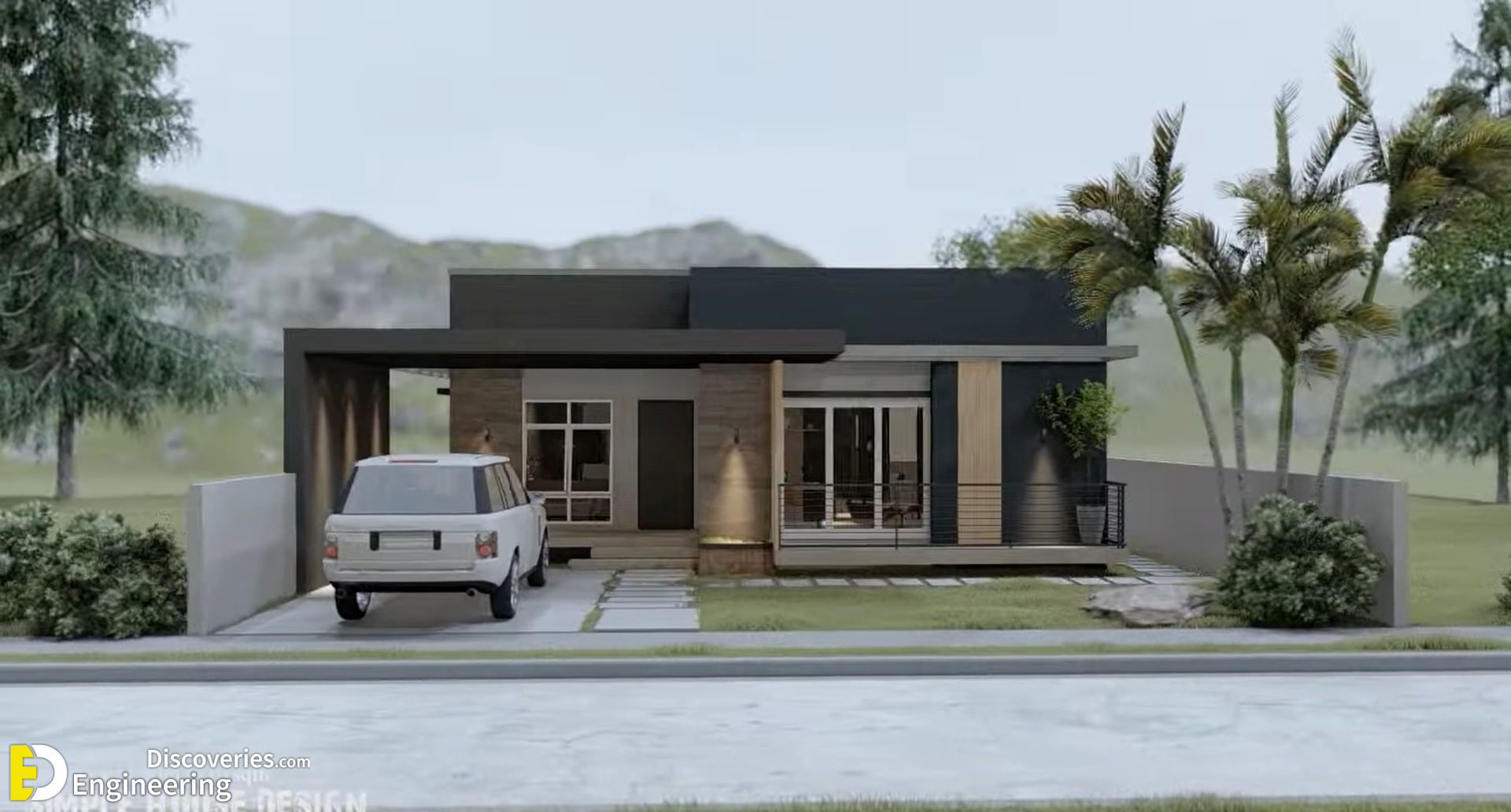 110 SQ.M. One Storey House Design Plans 10.0m x 11.0m | Engineering ...