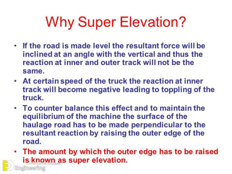 How To Derive Formula For Super-Elevation Of Bending Road | Engineering ...