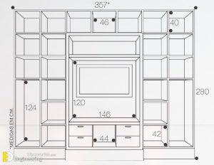 TV Unit Dimensions And Size Guide | Engineering Discoveries
