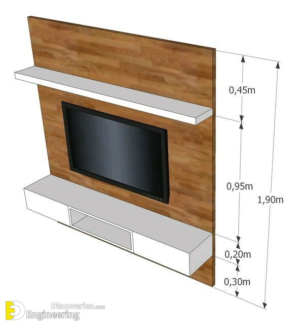 TV Unit Dimensions And Size Guide | Engineering Discoveries