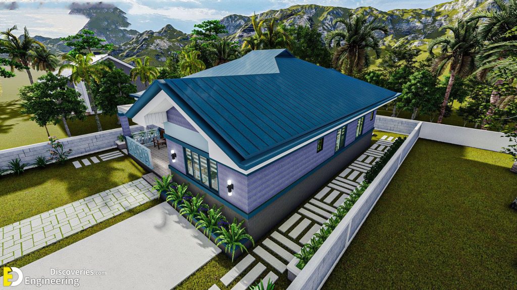 115 Sqm Modern House Design With 3 Bedroom | Engineering Discoveries