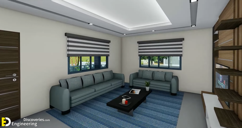 115 Sqm Modern House Design With 3 Bedroom | Engineering Discoveries