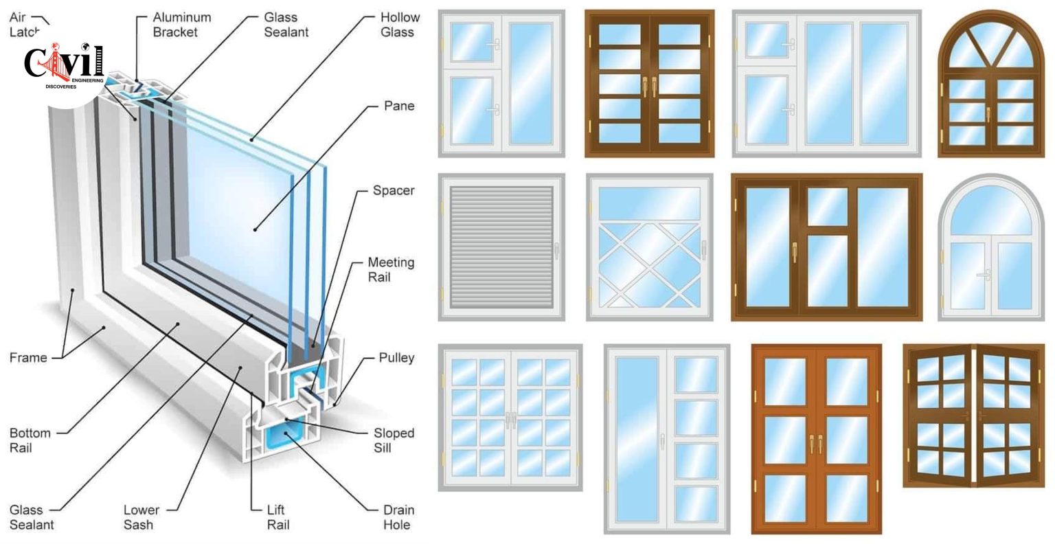 A Comprehensive Guide About Types Of Windows And Parts With Detail ...