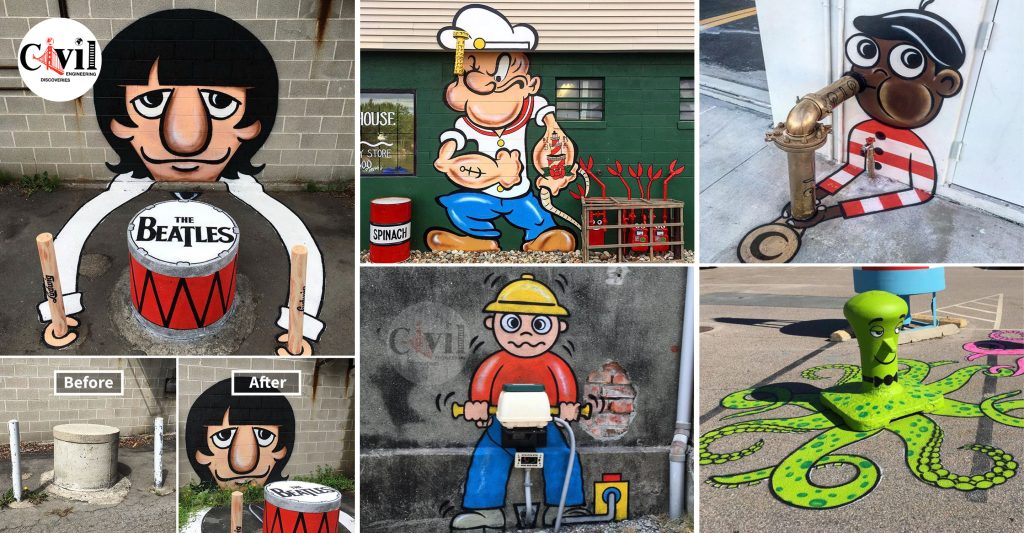 Creative Street Art ideas On Roadside Objects By Tom Bob – Engineering ...