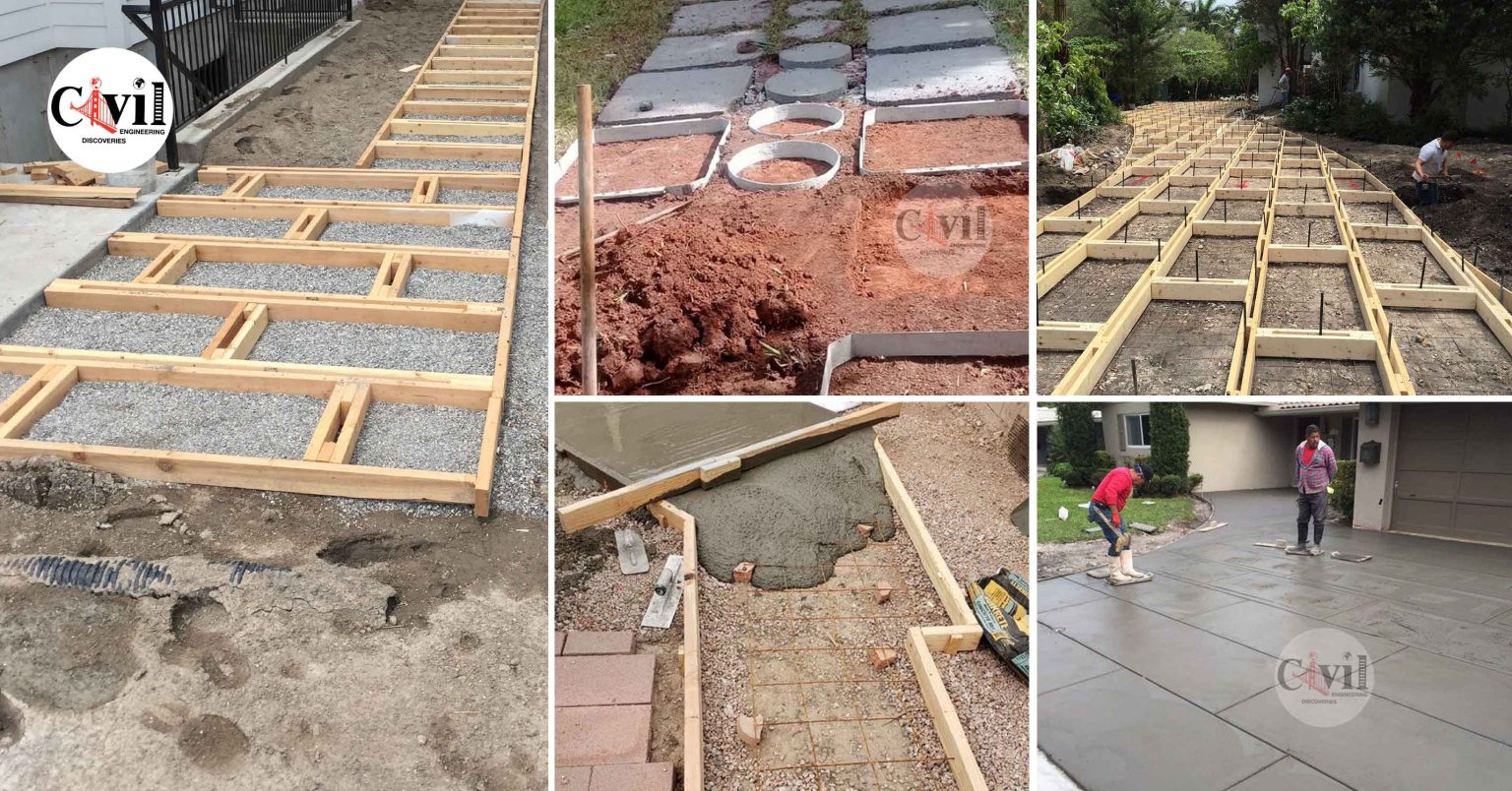 Do-It-Yourself Concrete Paths On A personal Plot | Engineering Discoveries