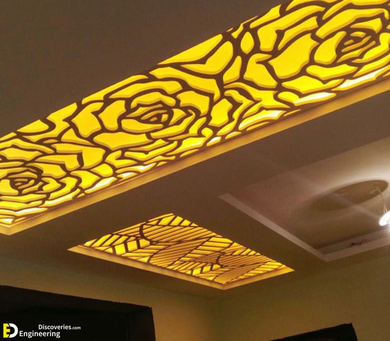 40+ Latest MDF CNC Jali Ceiling Design Ideas | Engineering Discoveries