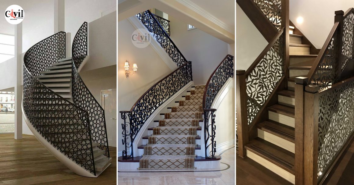 Stunning CNC Stair Railing Design Ideas | Engineering Discoveries