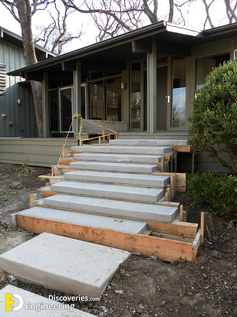 How To Make Amazing Floating Outdoor Steps | Engineering Discoveries