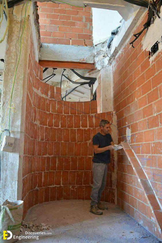 How To Make Stair By Bricks Step By step | Engineering Discoveries