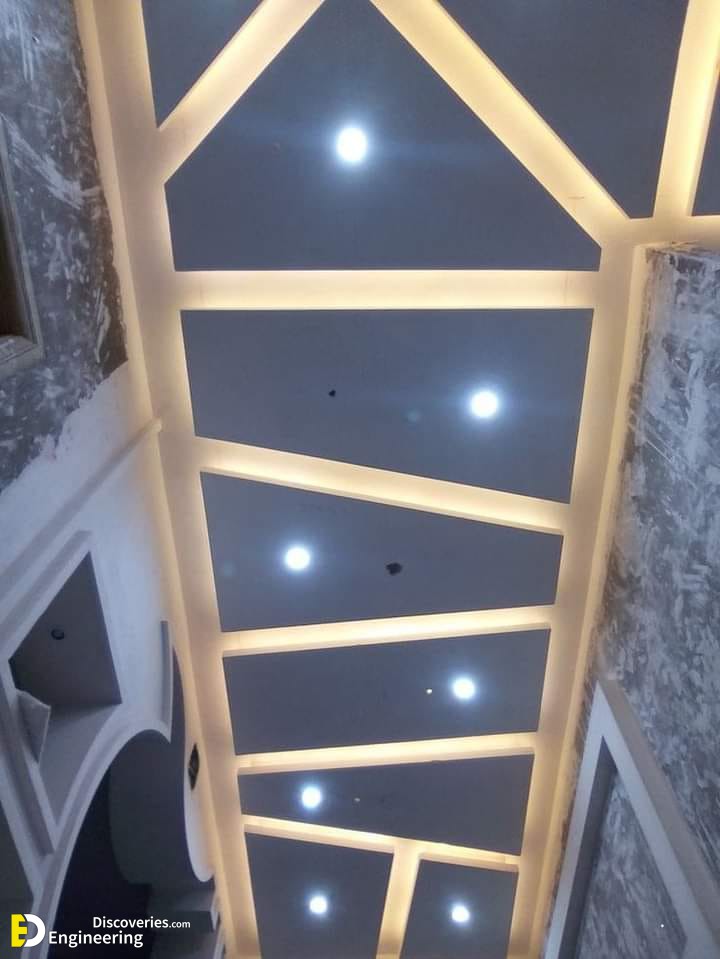 Top 33 Amazing Gypsum Board False Ceiling Design Ideas | Engineering ...
