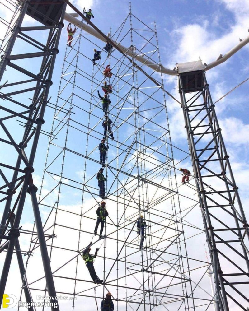 34+ Spectacular Scaffolding Works That Will Take Your Breath Away ...