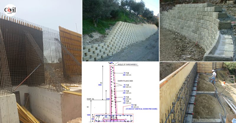 38+ Images to Help You Better Understand RCC Retaining Wall ...