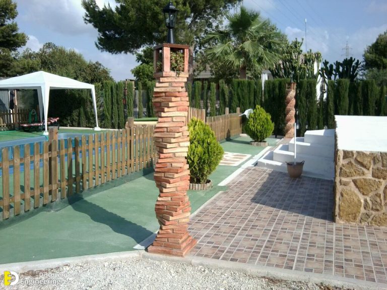 How To Build A Beautiful twisted Brick Column | Engineering Discoveries