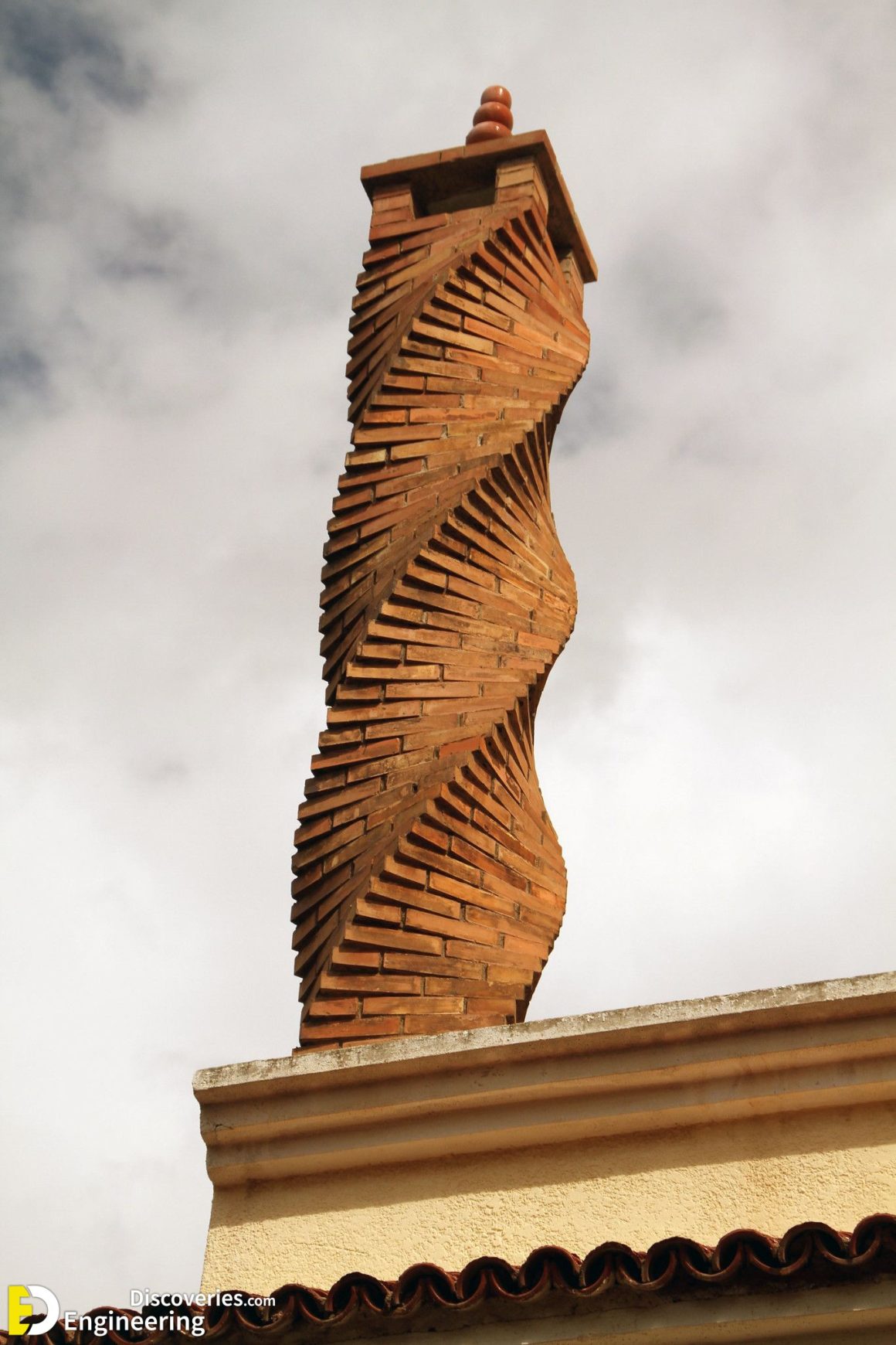 How To Build A Beautiful twisted Brick Column | Engineering Discoveries