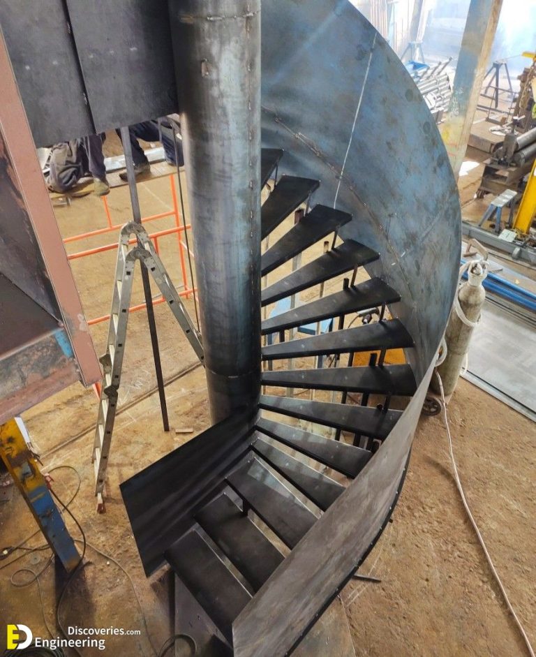43+ Photos Of Iron Stairs Under Construction | Engineering Discoveries