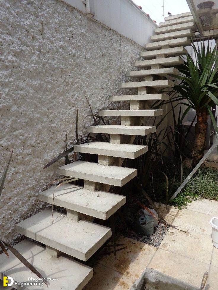 35+ Photos RCC Concrete Stair Stringer Beams! | Engineering Discoveries