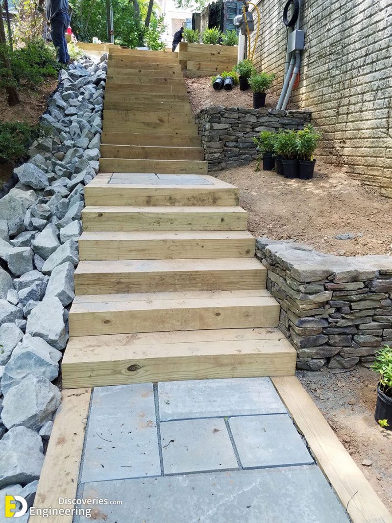 31+ Fantastic Ideas To Make Your Own Steps In Your Garden | Engineering ...