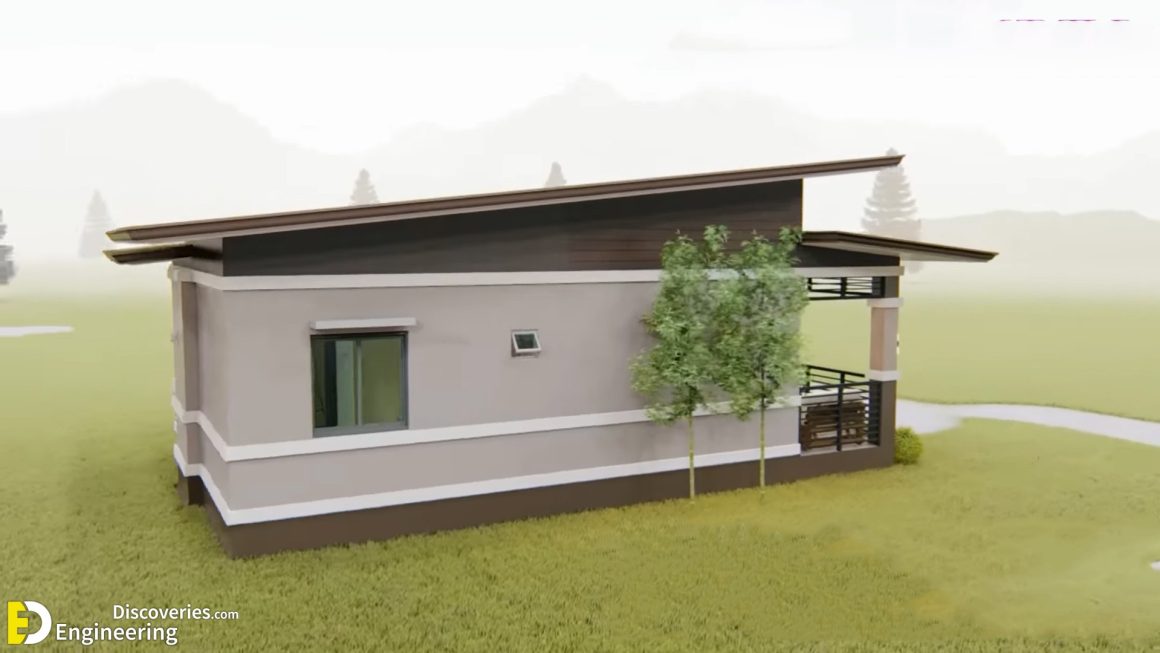 Small House Design Plans 6.5m x 8.5m With 4 Bedroom | Engineering ...