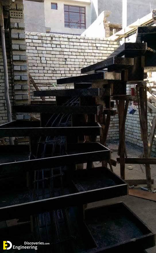 35+ Photos RCC Concrete Stair Stringer Beams! | Engineering Discoveries