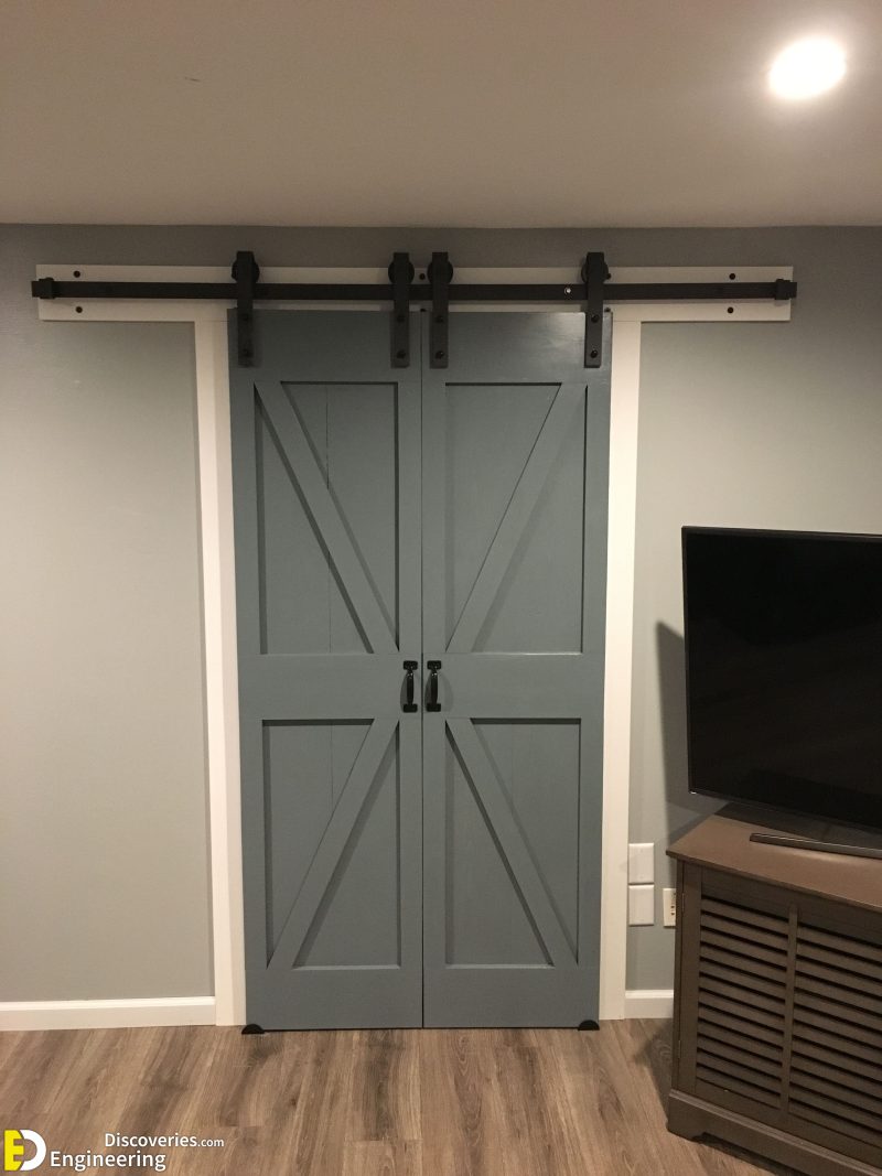 31+ Unique Slide Door Designs Suitable For Interior Out Of Sight ...