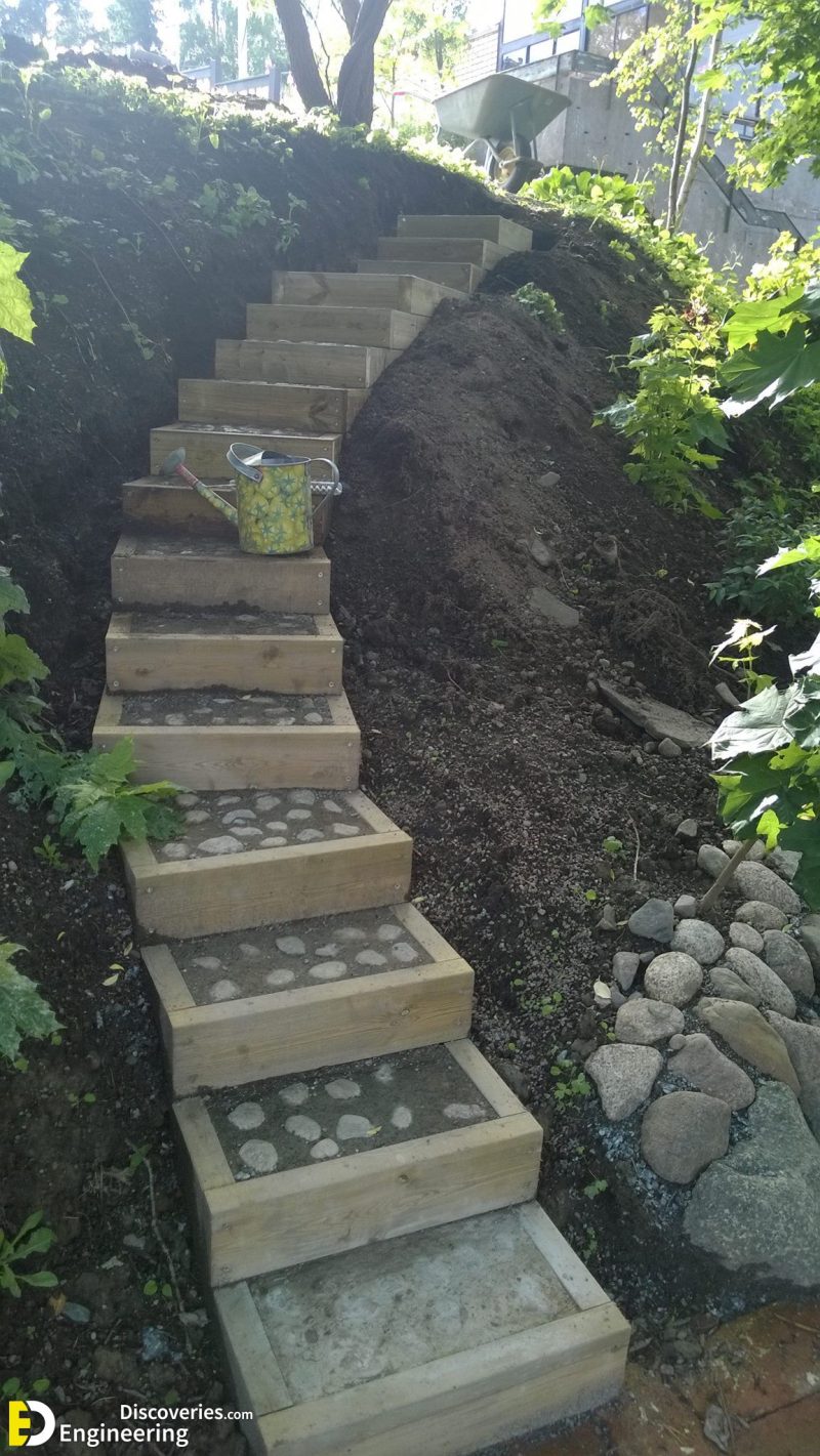 31+ Fantastic Ideas To Make Your Own Steps In Your Garden | Engineering ...