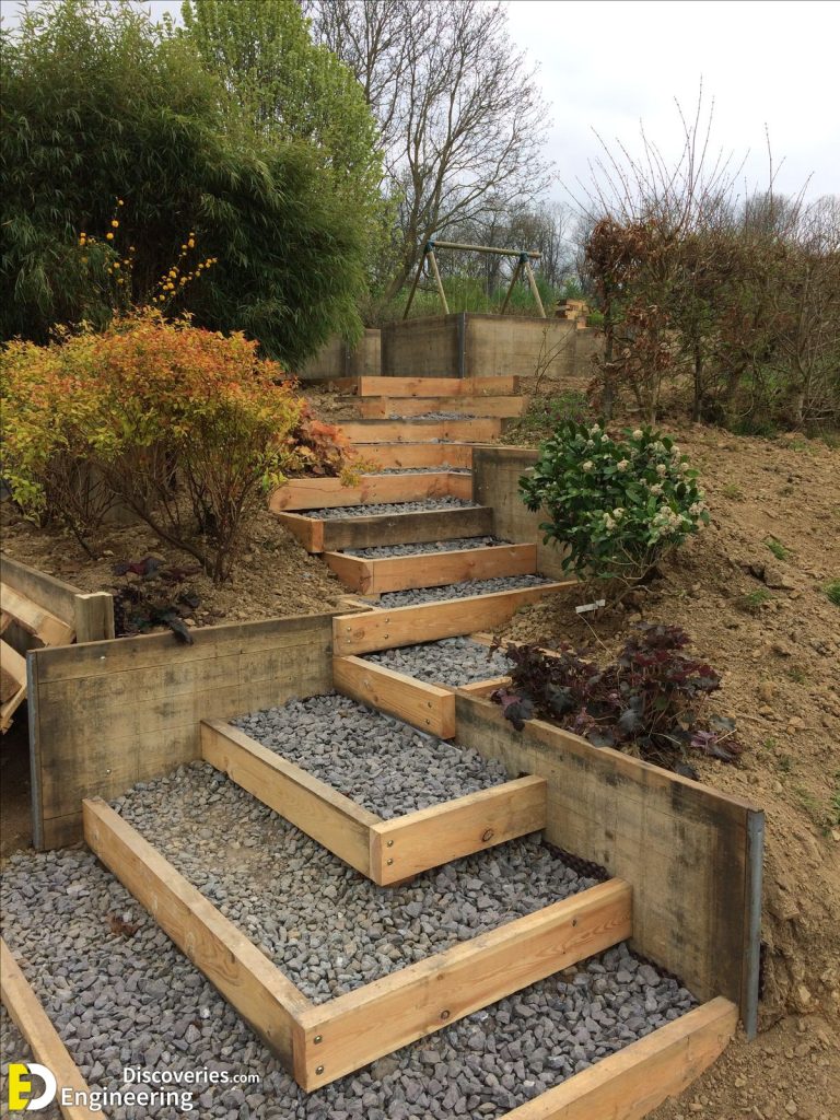 31+ Fantastic Ideas To Make Your Own Steps In Your Garden | Engineering ...