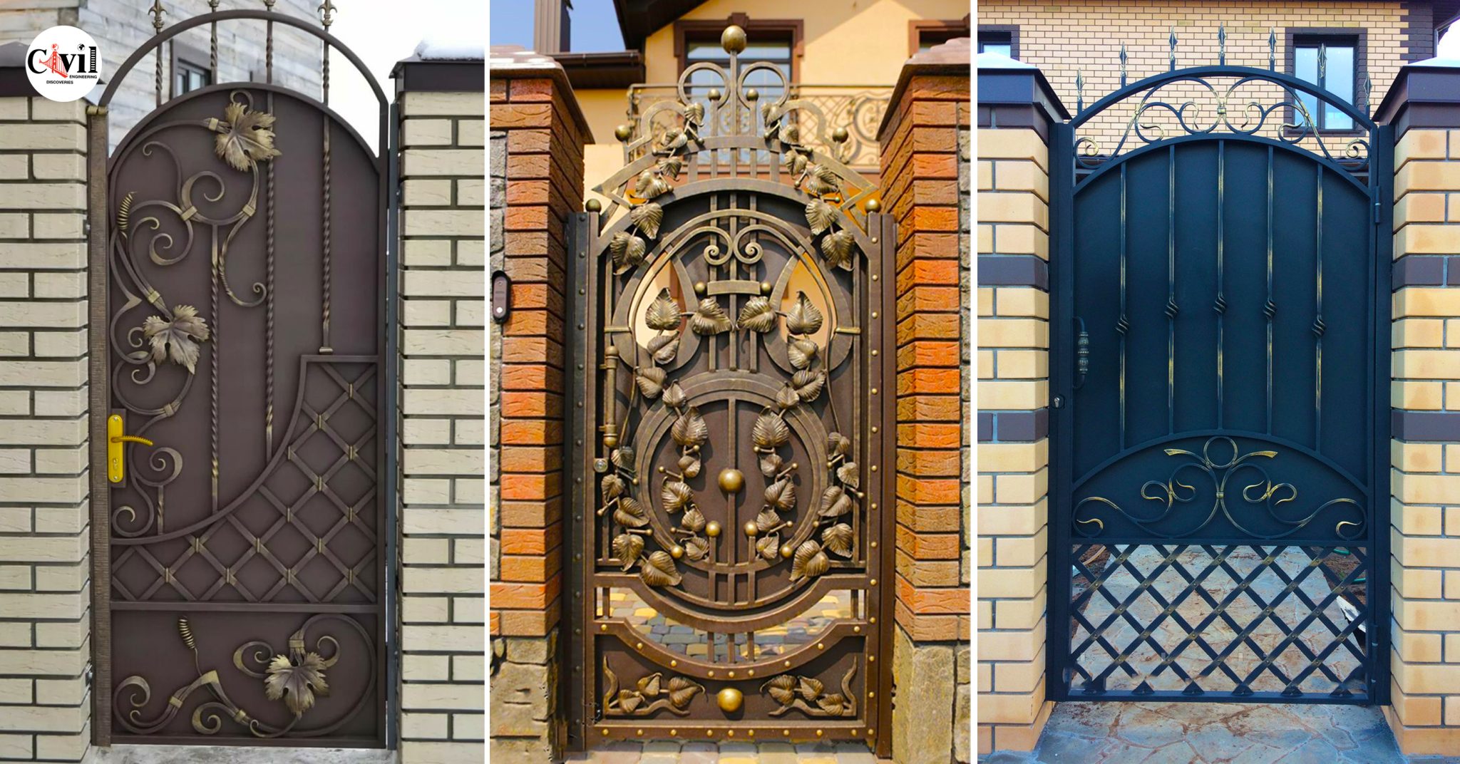 Latest Modern Home Front Main Gate Design Ideas | Engineering Discoveries