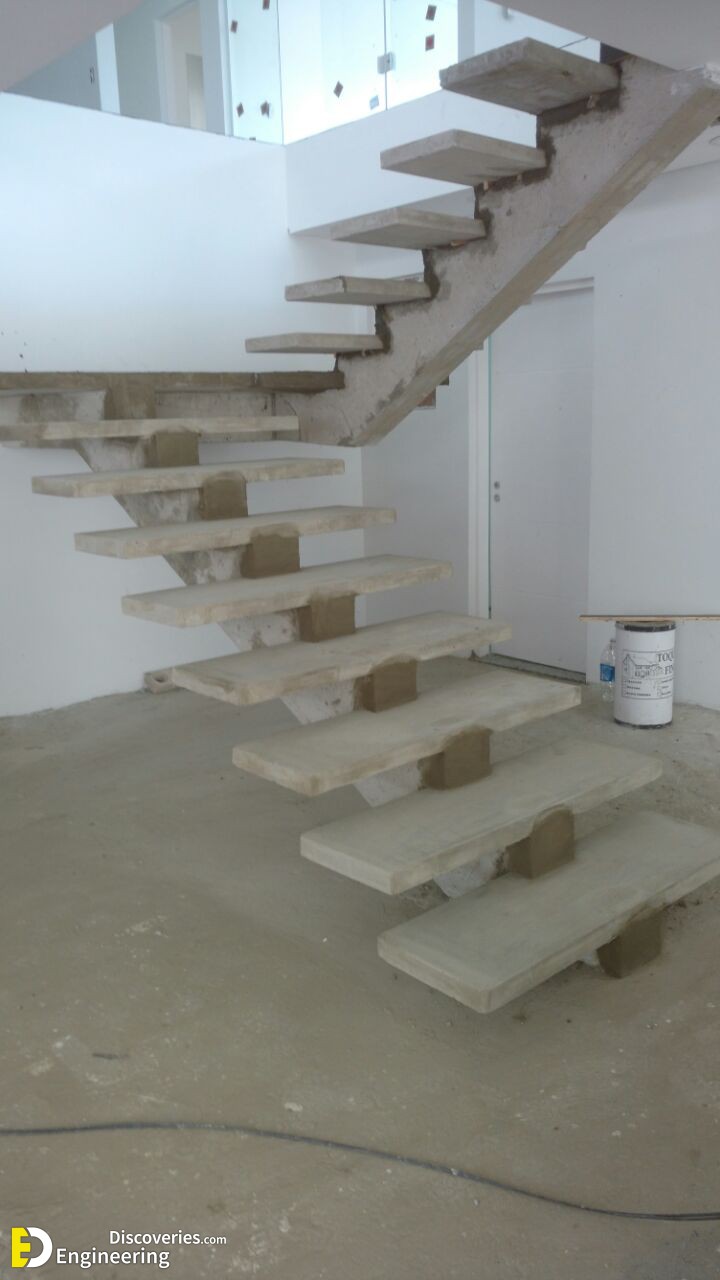 35+ Photos RCC Concrete Stair Stringer Beams! | Engineering Discoveries