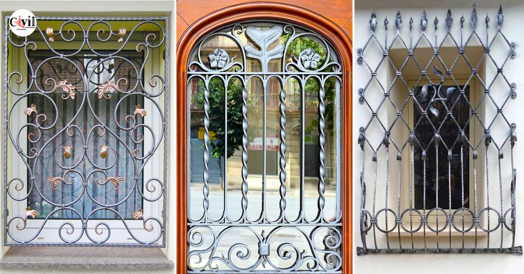 Top 36 Beautiful Grill Design Ideas For Windows | Engineering Discoveries