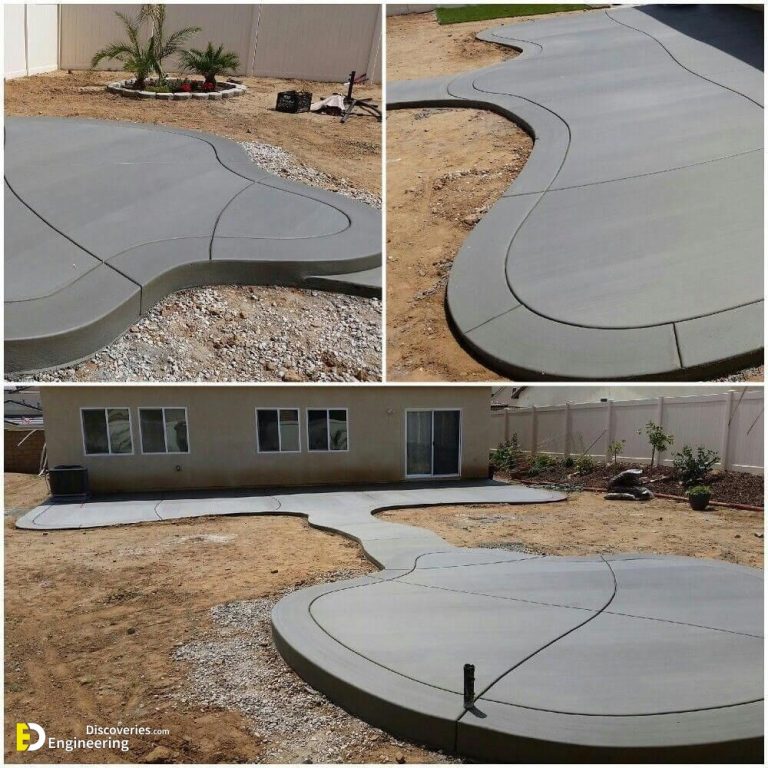 29+ Easy DIY Concrete Walkway Ideas For Your Yard! | Engineering ...