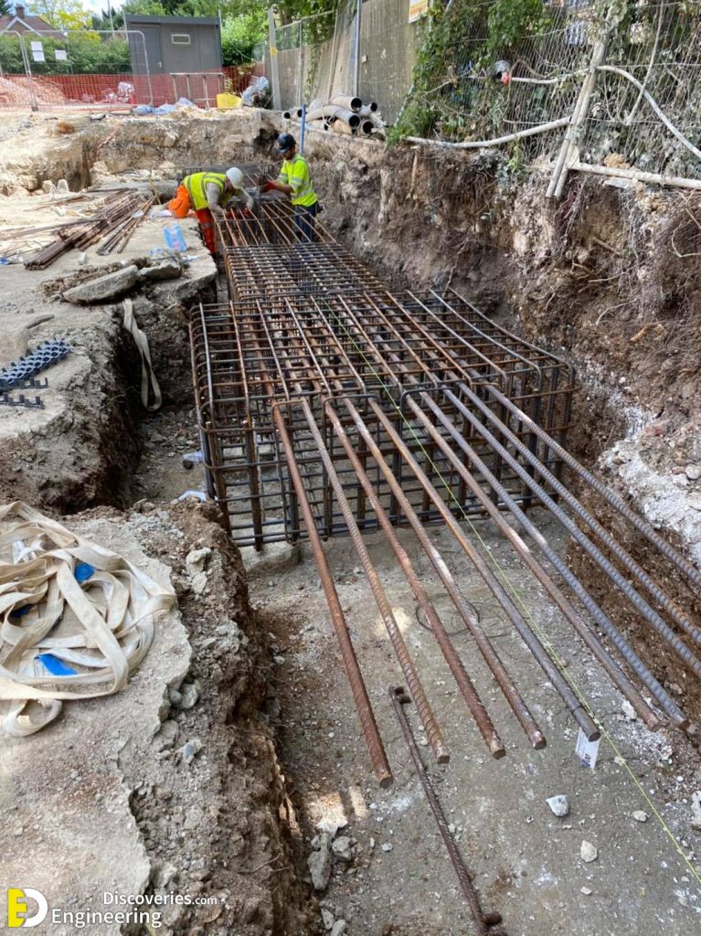 33+ Images RCC Concrete "Footing, Column, Beam, Slab, And Stair Under ...