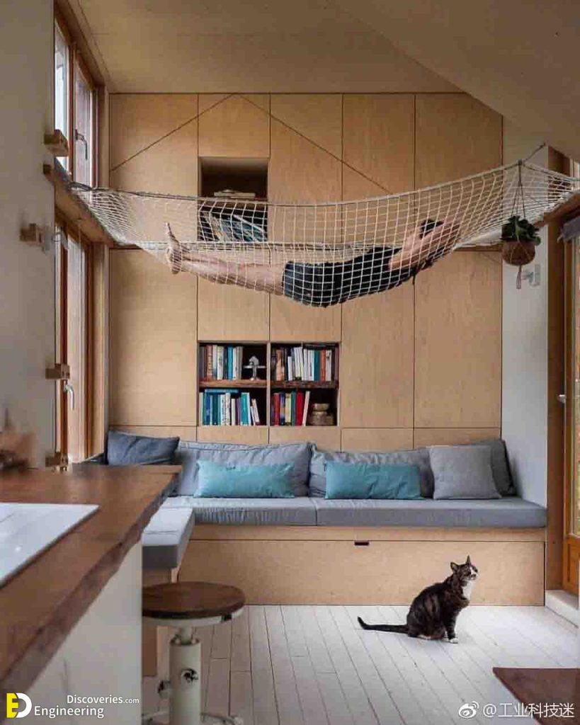 30+ Amazing Homes And Offices Have Suspended Nets To Hang Out In ...