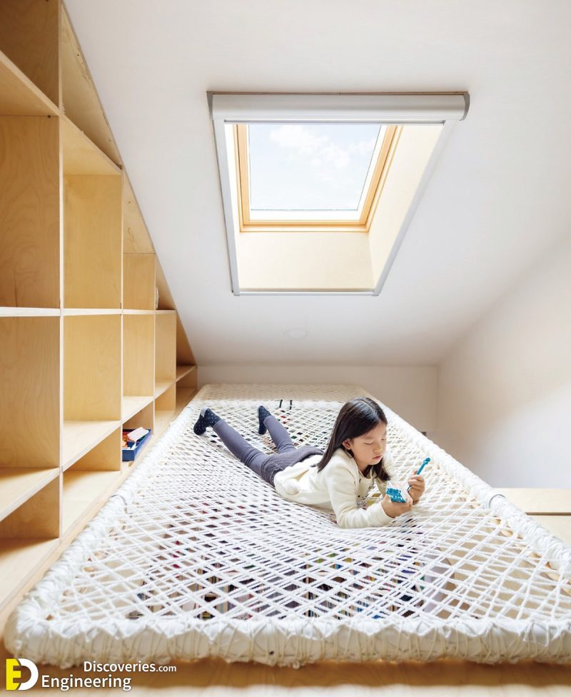 30+ Amazing Homes And Offices Have Suspended Nets To Hang Out In ...