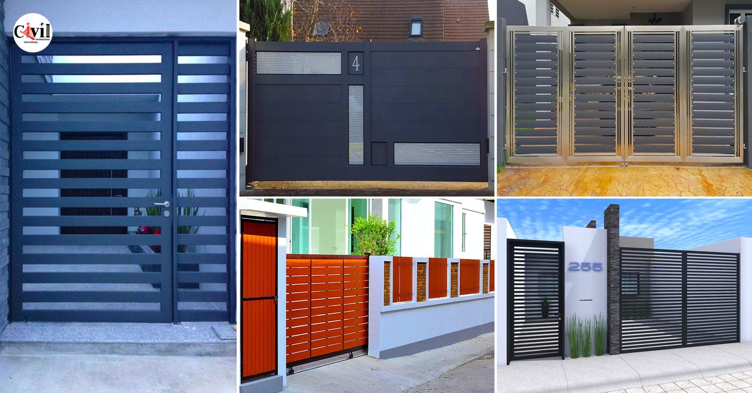 34 Modern Iron Gate Ideas Practical And Beautiful Engineering